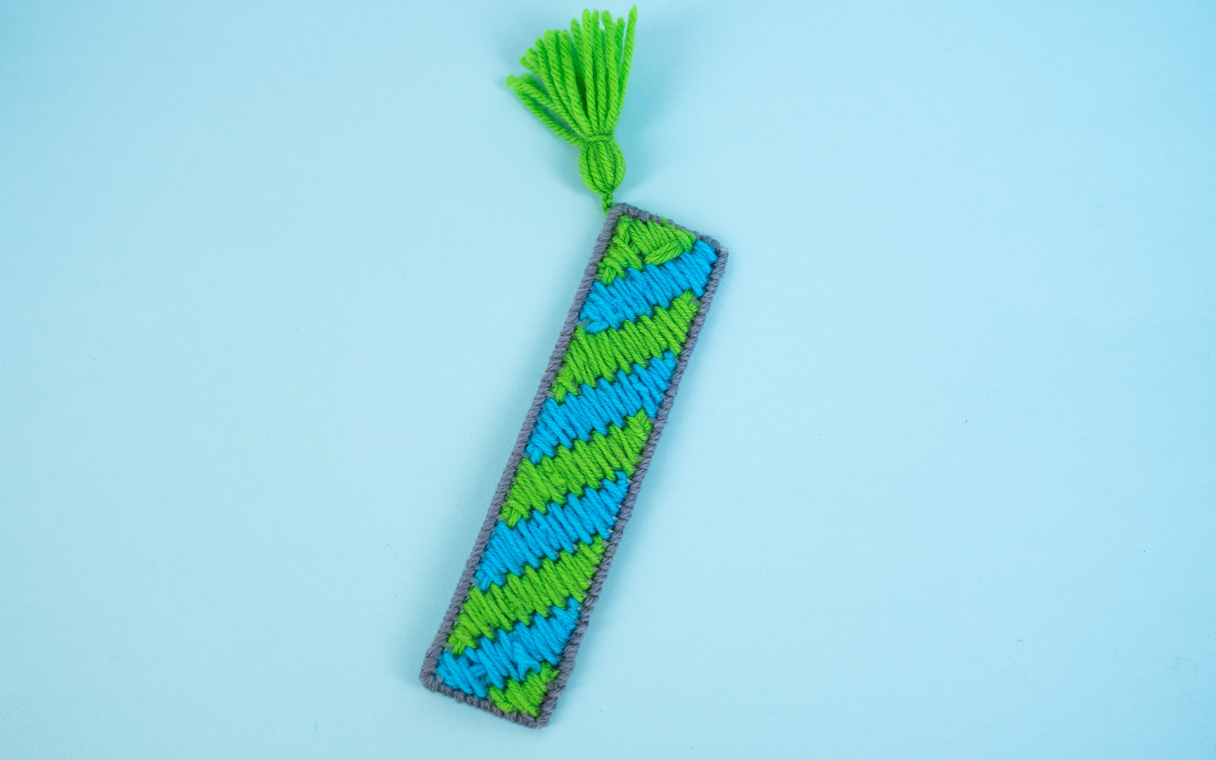 Plastic Canvas Bookmark DIY For Beginners KiwiCo